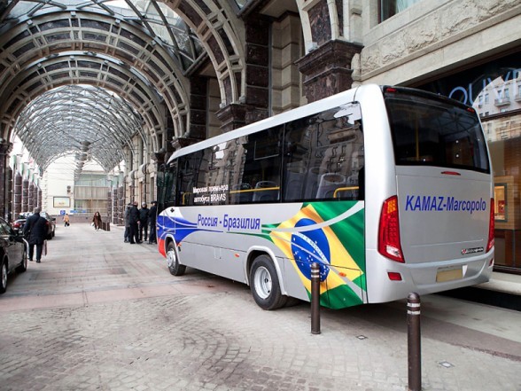 Natural gas-powered KAMAZ bus is tested in Chelyabinsk | Pakistan Defence